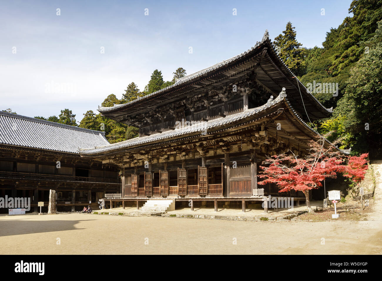 Shoshazan Engyo-ji temple on Mount Shosha, Himeji, Kansai, Japan, Asia ...