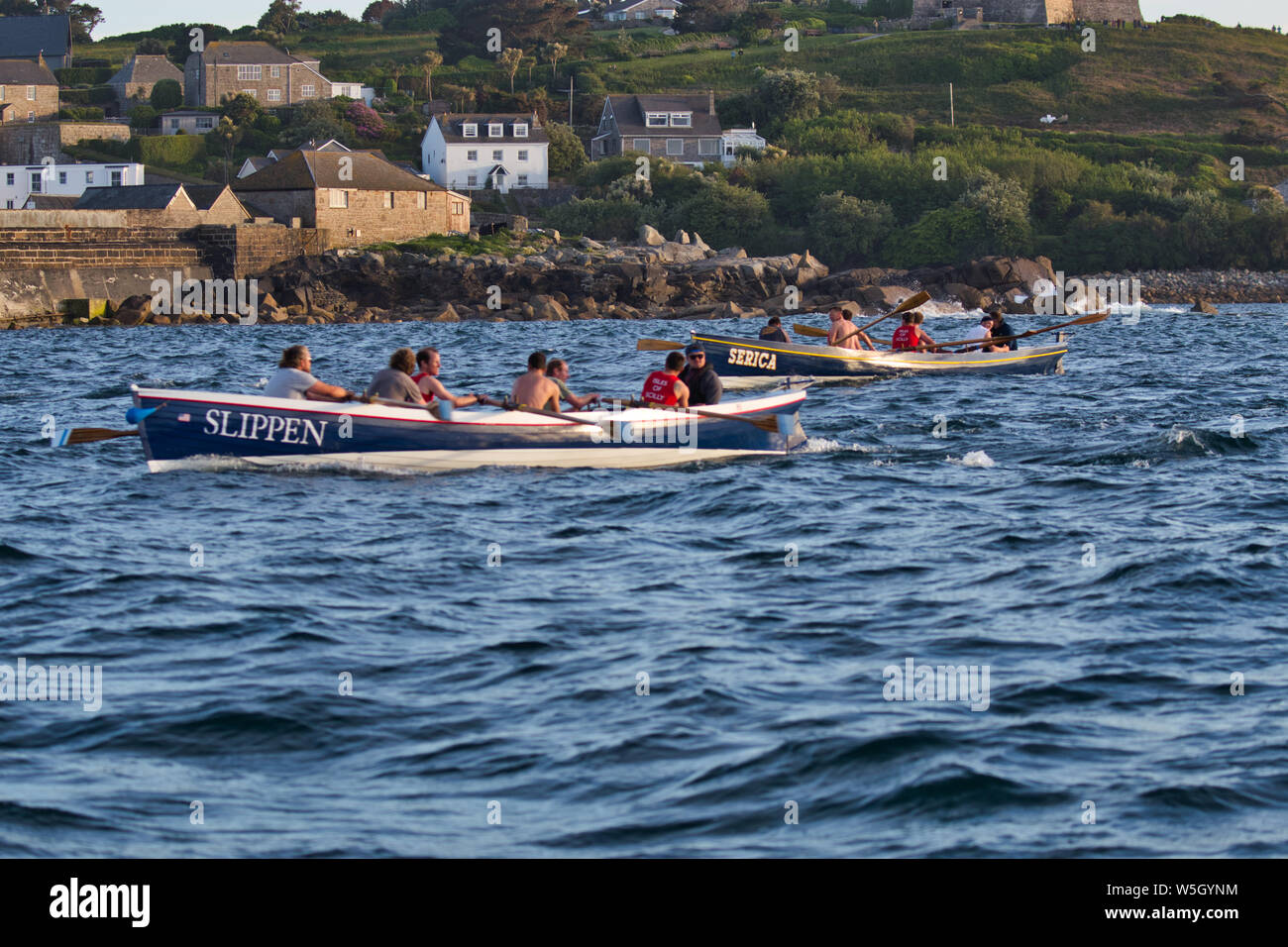 The Dust Cart Trophy - Isles of Scilly Friday Night Men's Gig Race ...