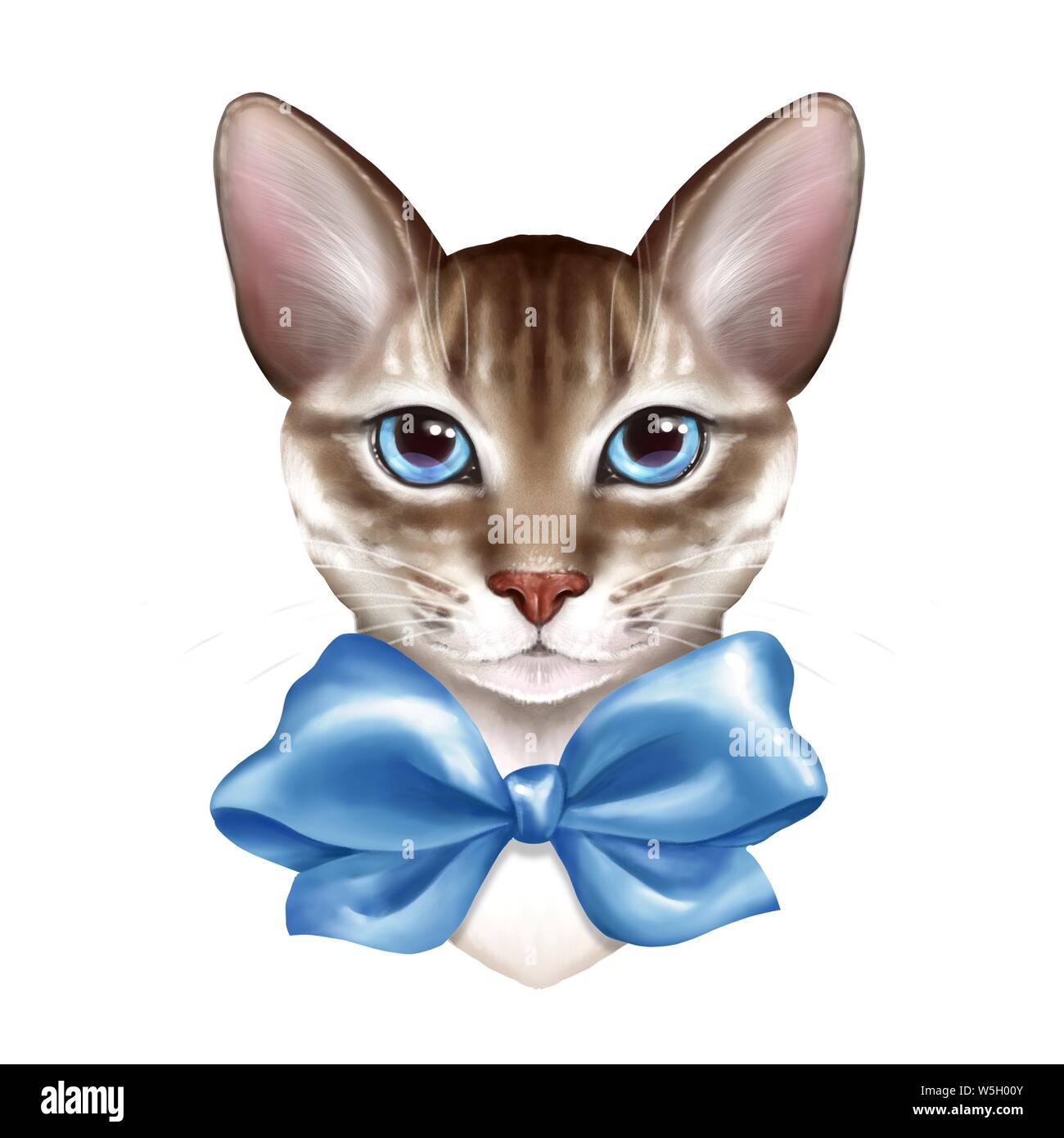 Cute retro kitten Cut Out Stock Images & Pictures - Alamy