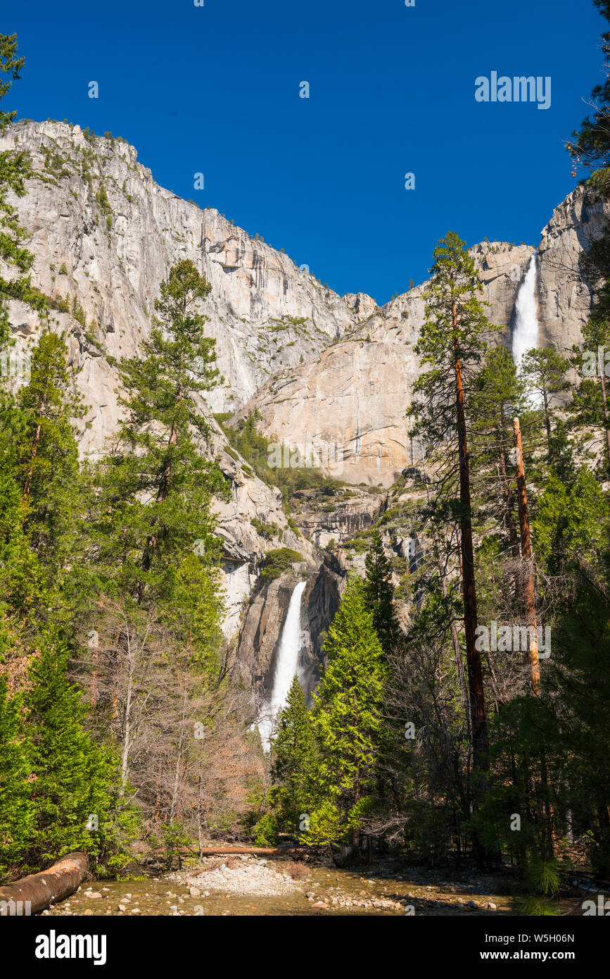 Yosemite Falls, Yosemite National Park, UNESCO World Heritage Site ...