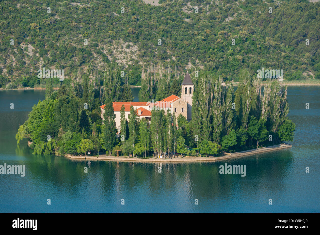 Visovac monastery hi-res stock photography and images - Alamy