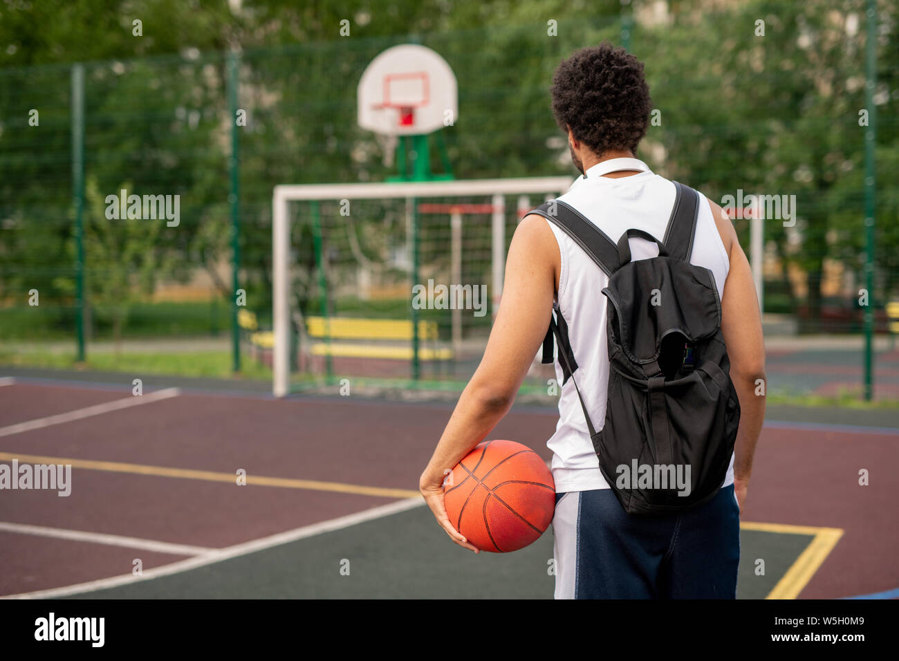 Ball backpack hi-res stock photography and images - Alamy