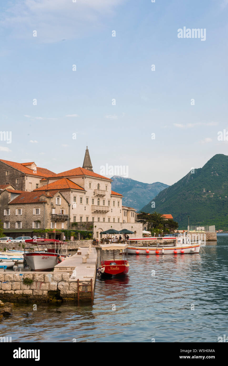 Perast old town hi-res stock photography and images - Alamy