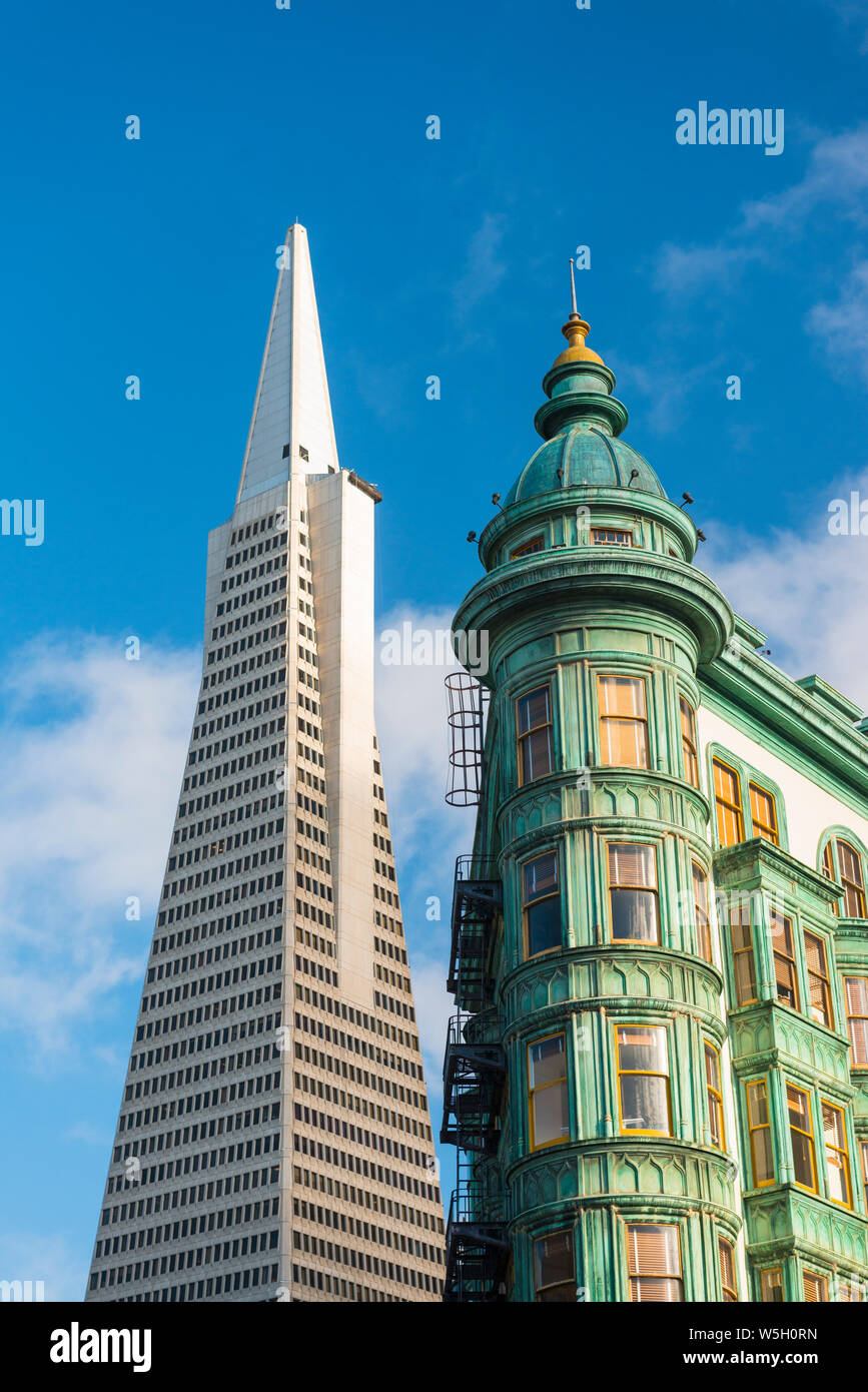 San francisco trans america pyramid hi-res stock photography and images ...