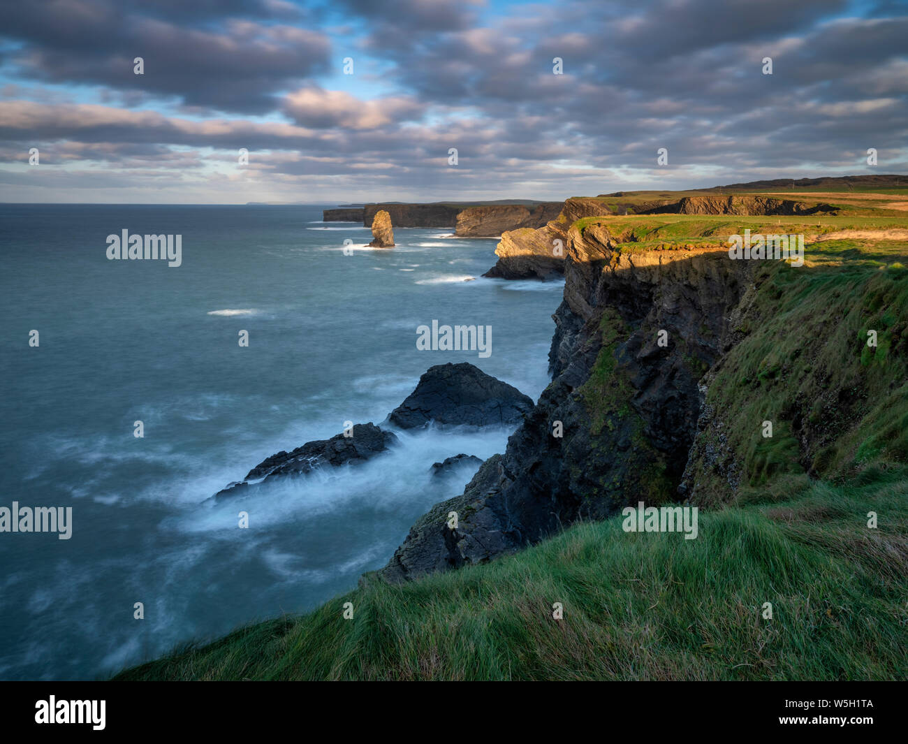 Loop Head, County Clare, Munster, Republic of Ireland, Europe Stock ...