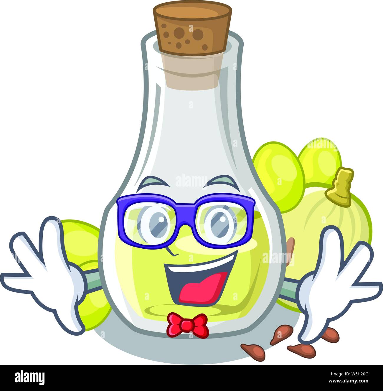 Grape seed oil in Cut Out Stock Images & Pictures - Alamy