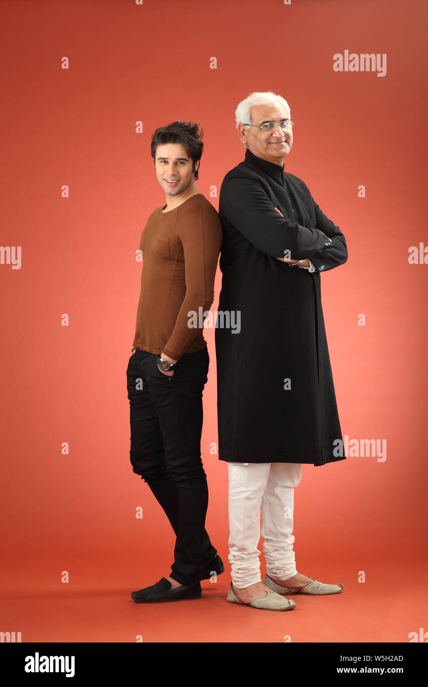 New generation versus old generation Stock Photo - Alamy