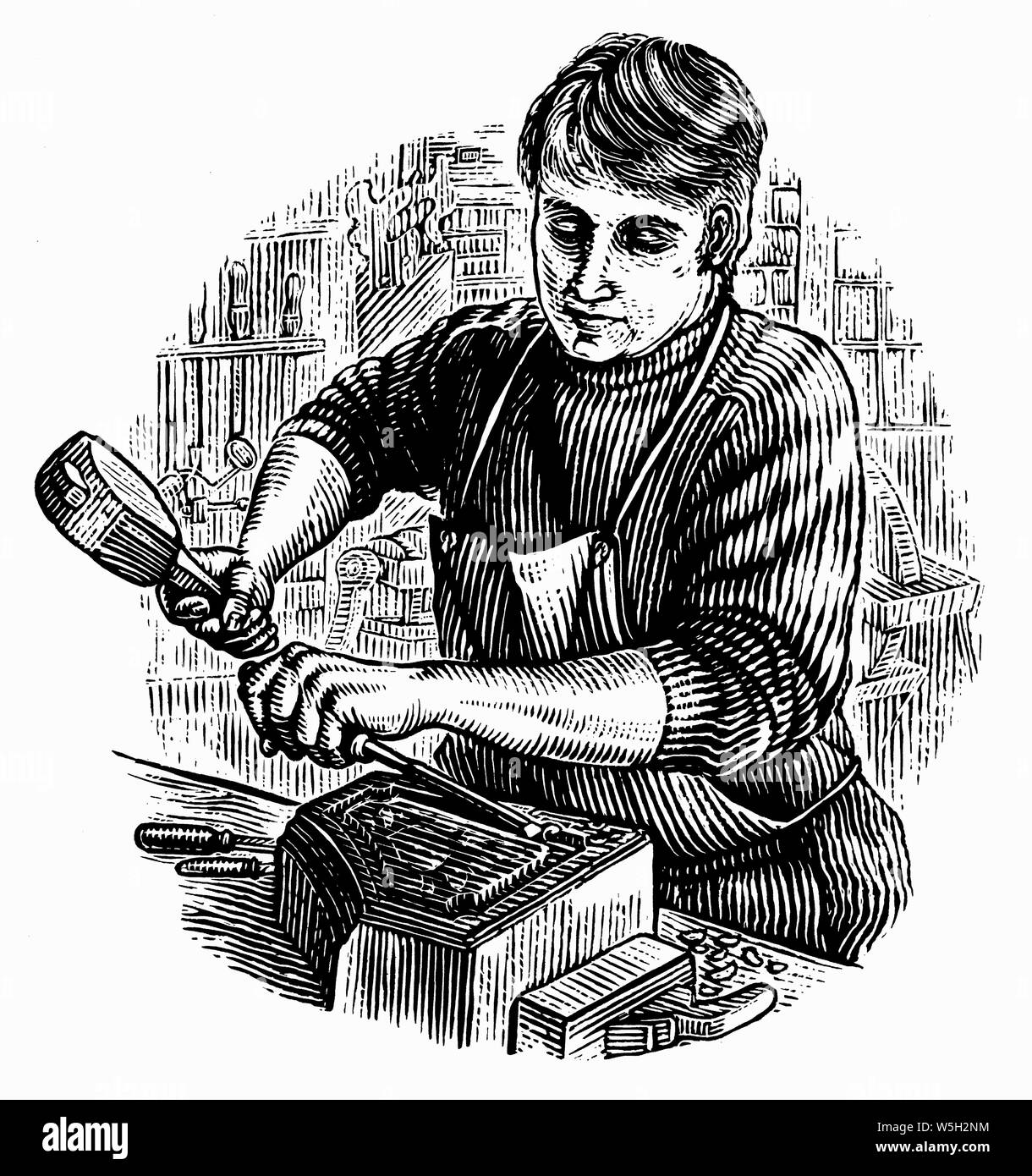 Scraperboard Stock Photos & Scraperboard Stock Images - Alamy