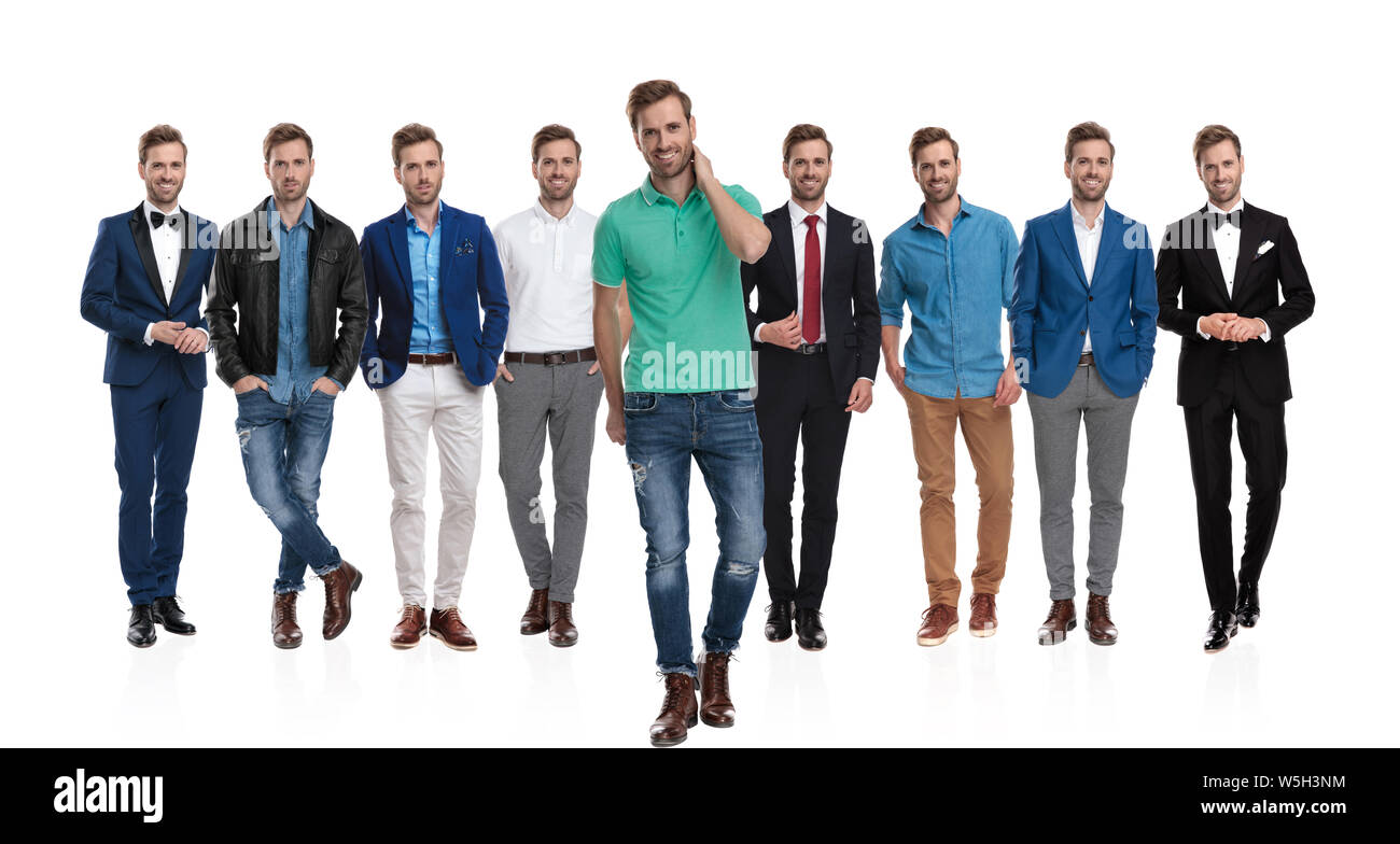Same person different clothes hi-res stock photography and images - Alamy