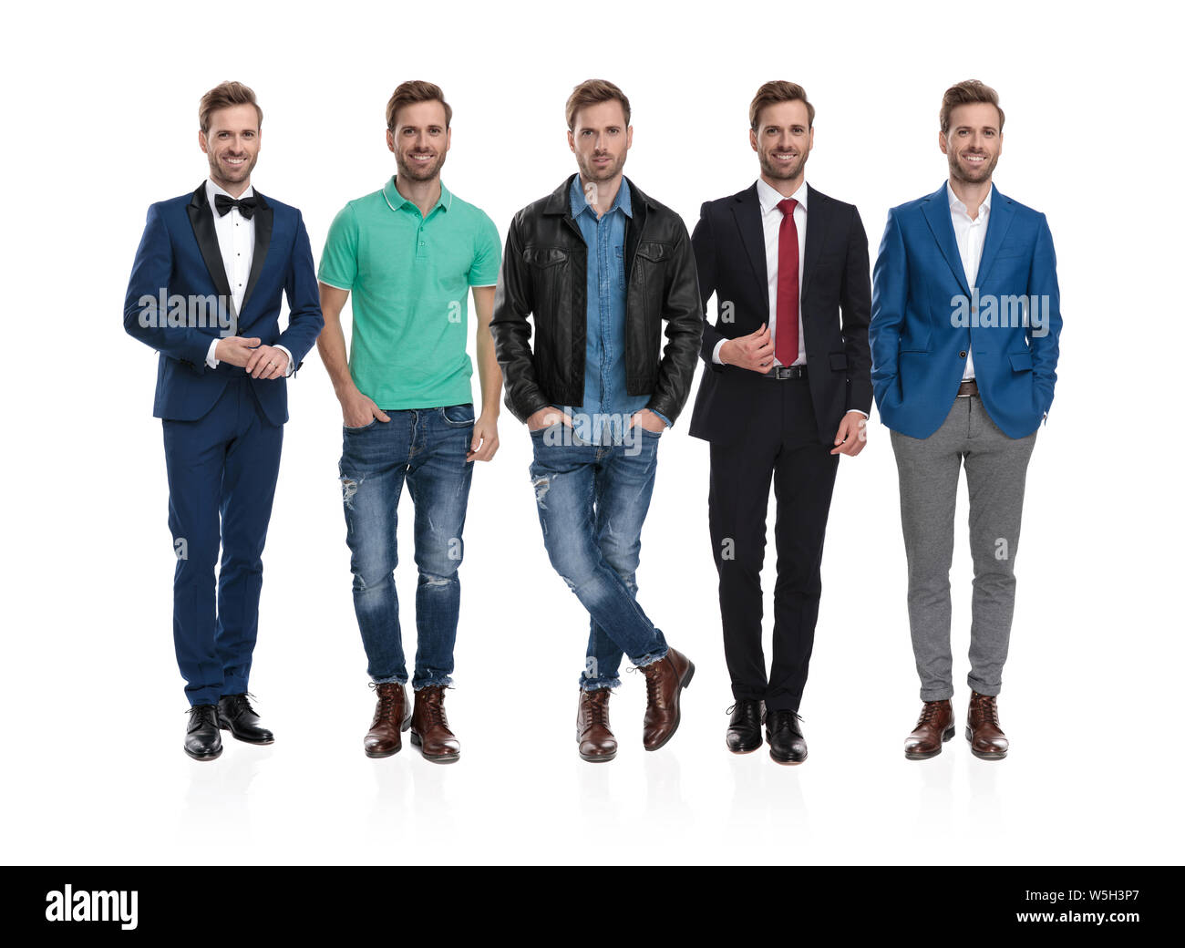 Same person different clothes hi-res stock photography and images - Alamy