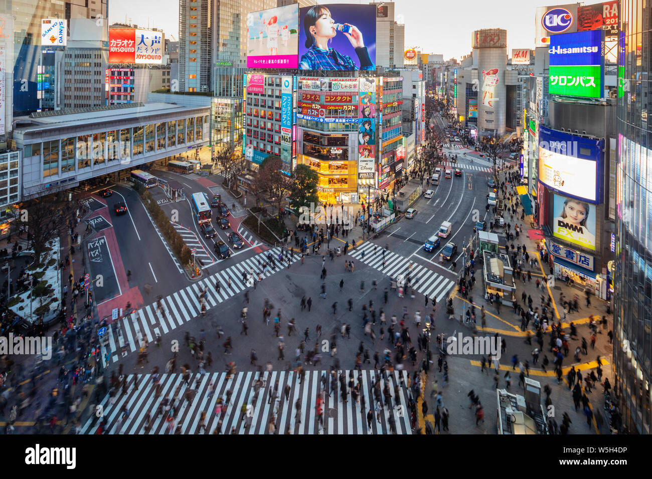 Shibuya crossing, Tokyo, Japan, Asia Stock Photo - Alamy