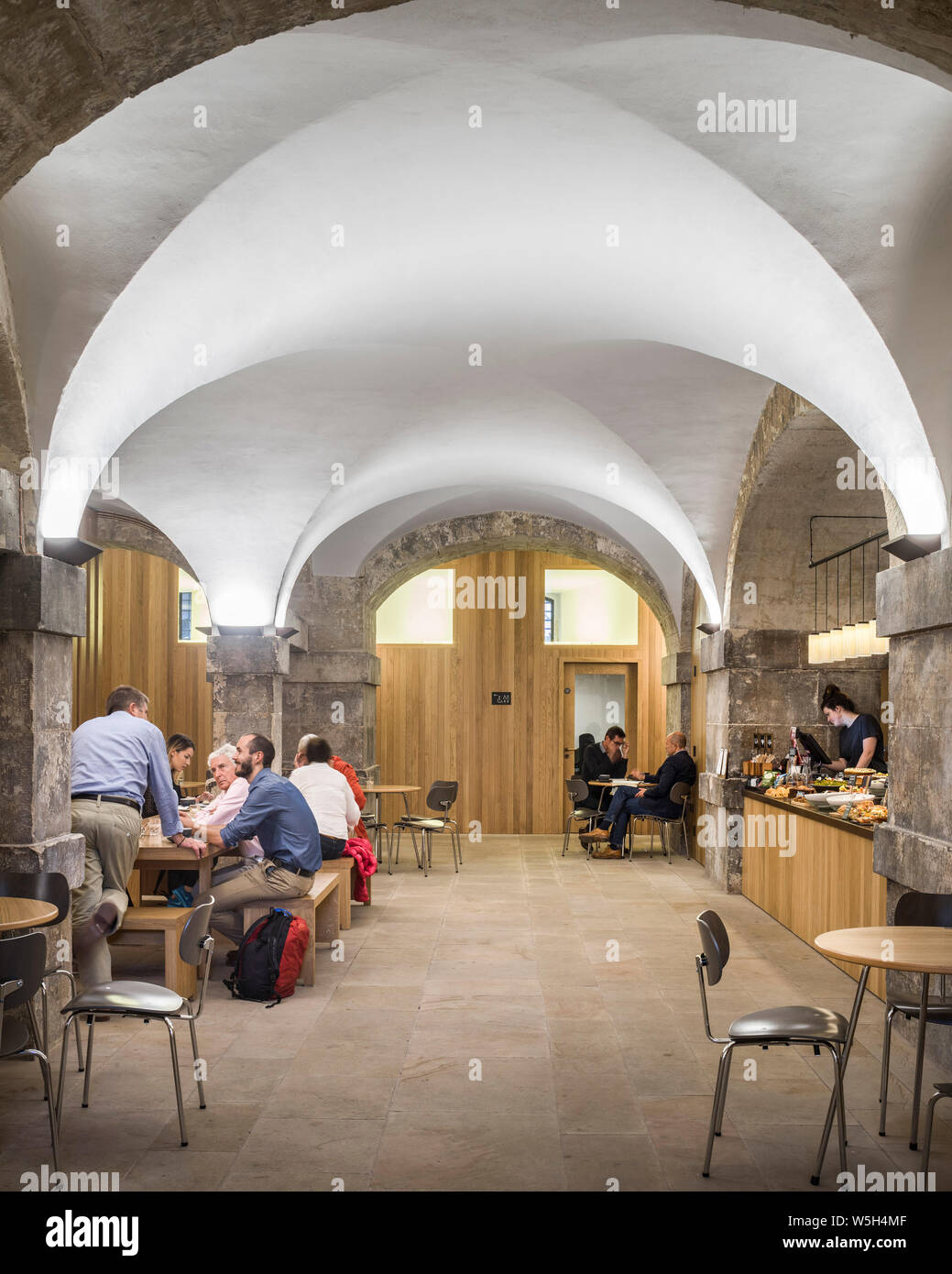 View through Crypt of Christ Church Cafe. Crypt of Christ Church ...