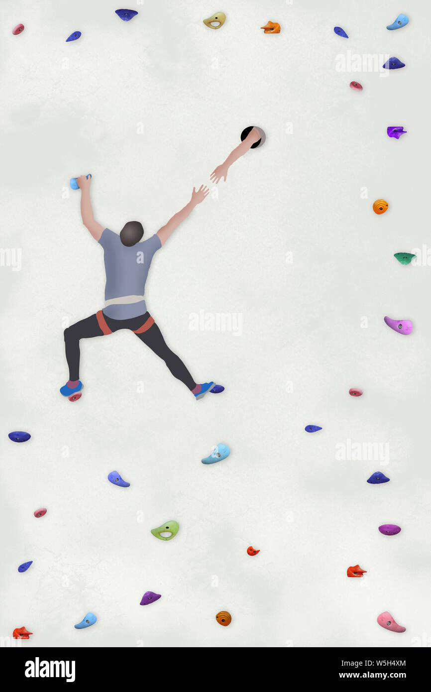 Rope climb danger hi-res stock photography and images - Alamy