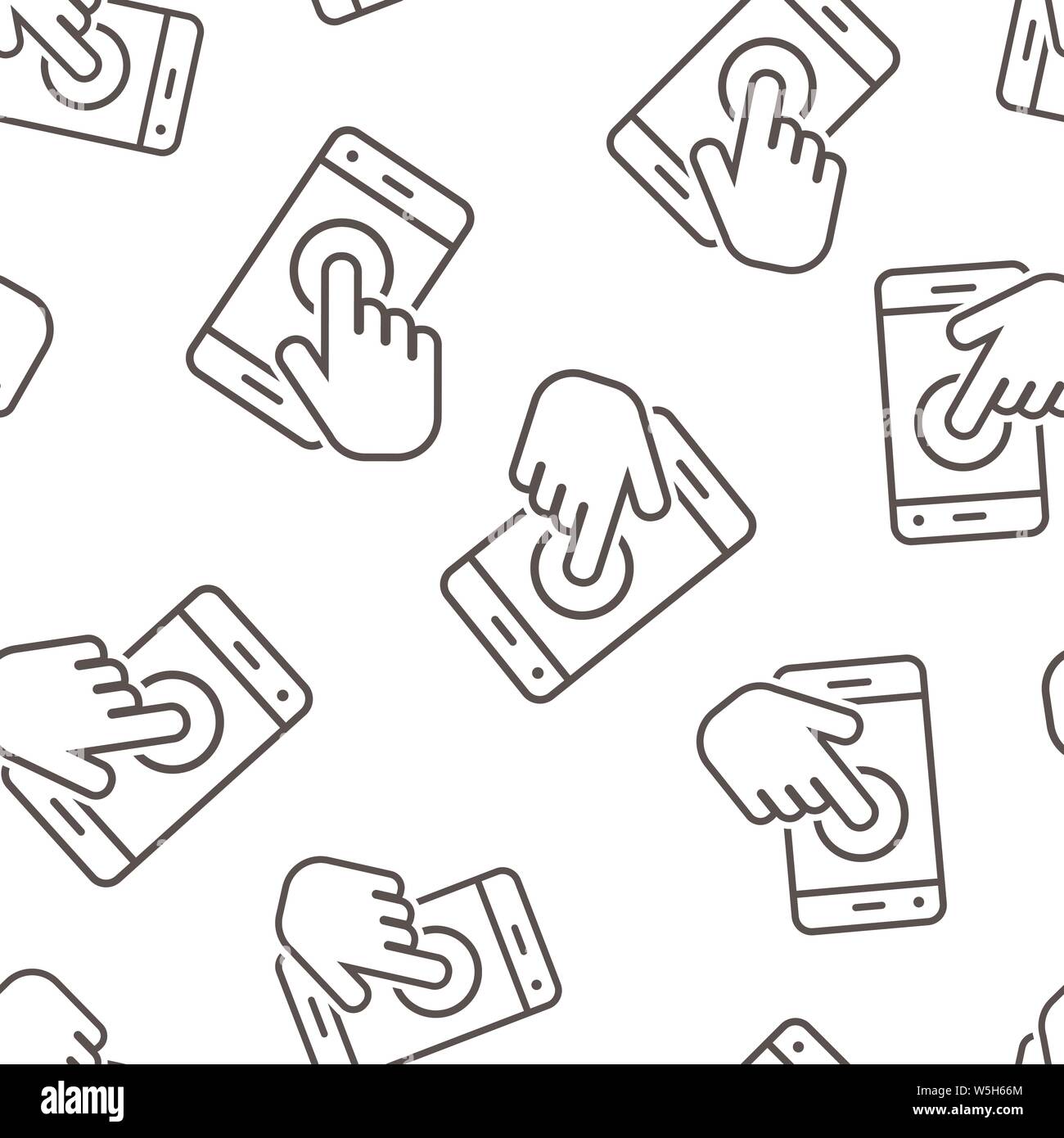 Seamless Touch Pattern Vector High Resolution Stock Photography and ...