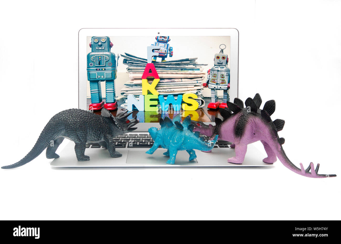 Fake news technology Cut Out Stock Images & Pictures - Alamy