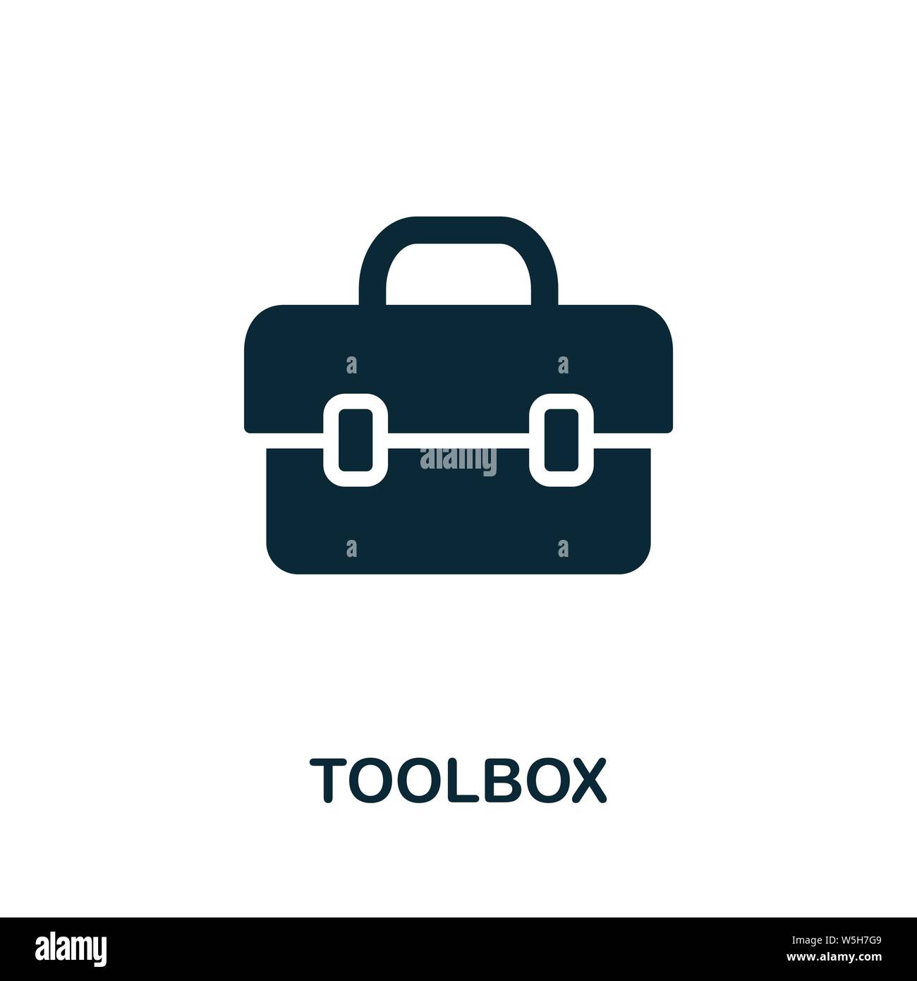 Toolbox Icon Flat