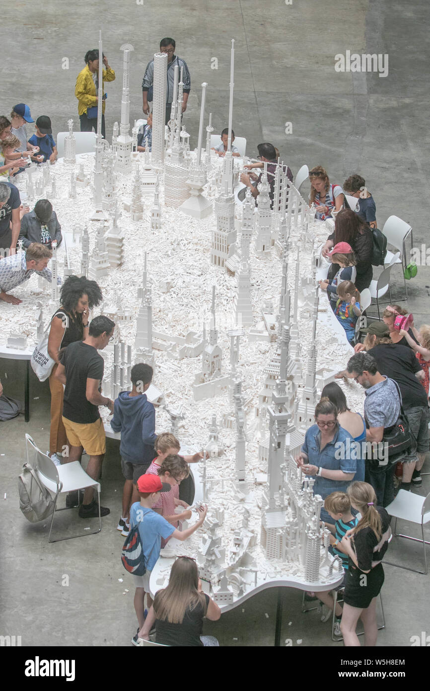 Olafur eliassons cubic structural evolution project 2004 artwork hi-res ...