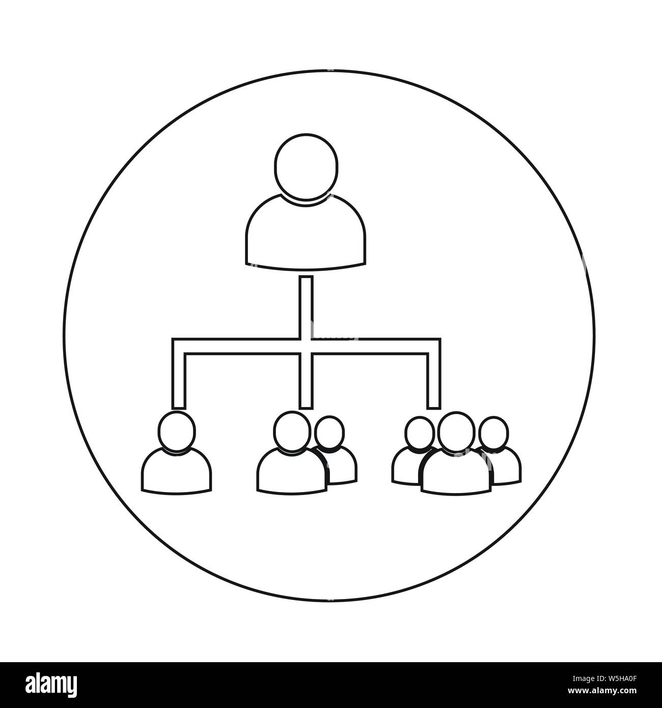 people network icon Stock Vector Image & Art - Alamy