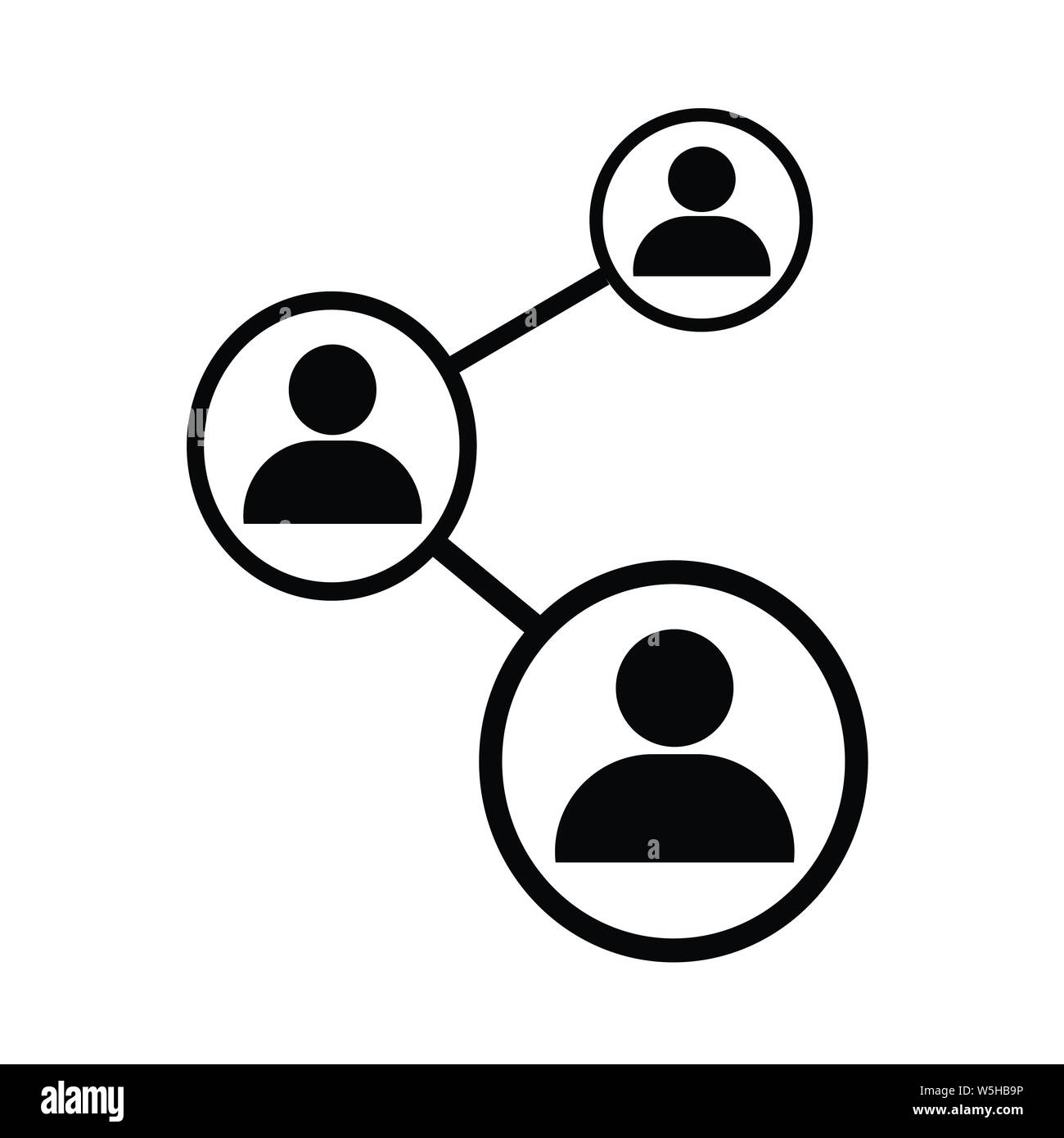 people network icon Stock Vector Image & Art - Alamy