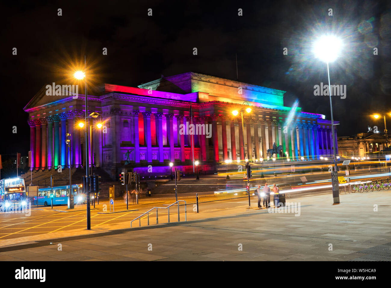 Liverpool colours hi-res stock photography and images - Alamy
