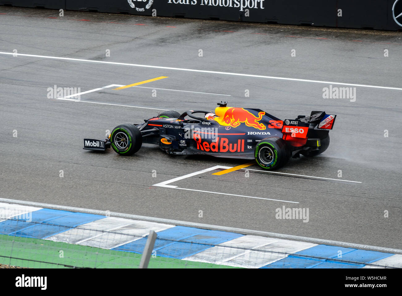 Formula 1 German GP in Hockenheim 28 July 2019: Red Bull, Max ...