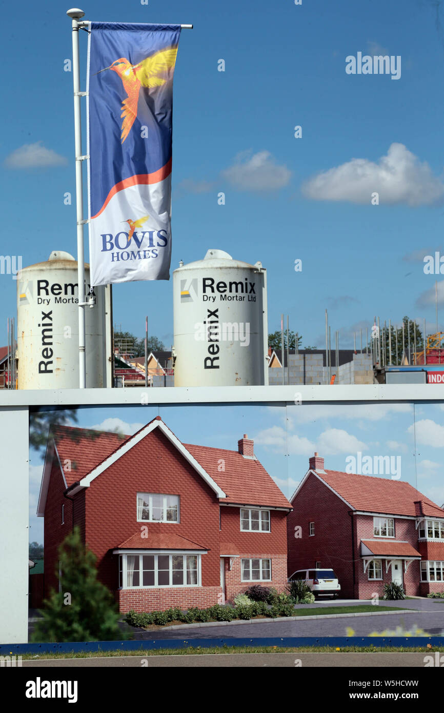 Bovis Homes House Builder Stock Photo - Alamy