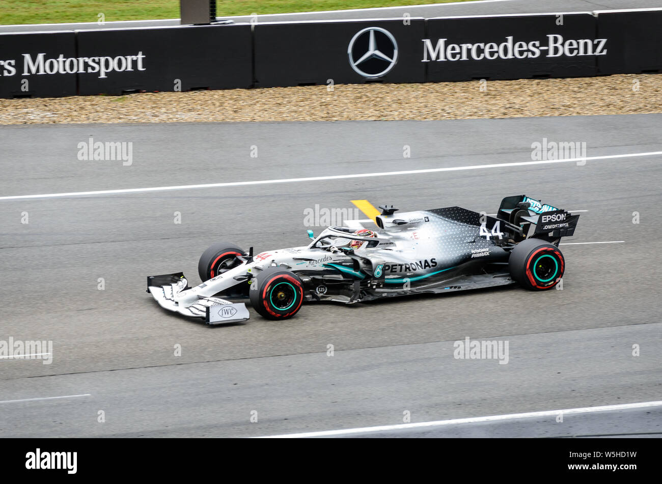 Race car driver lewis hamilton hi-res stock photography and images - Alamy
