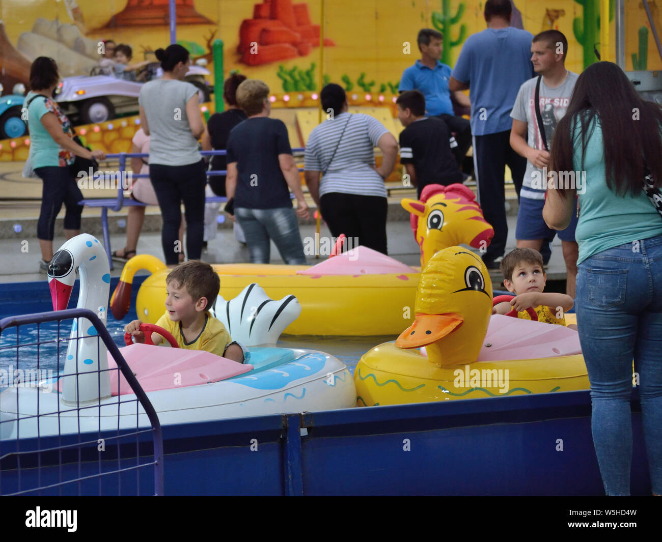 Inflatable ride funfair hi-res stock photography and images - Alamy
