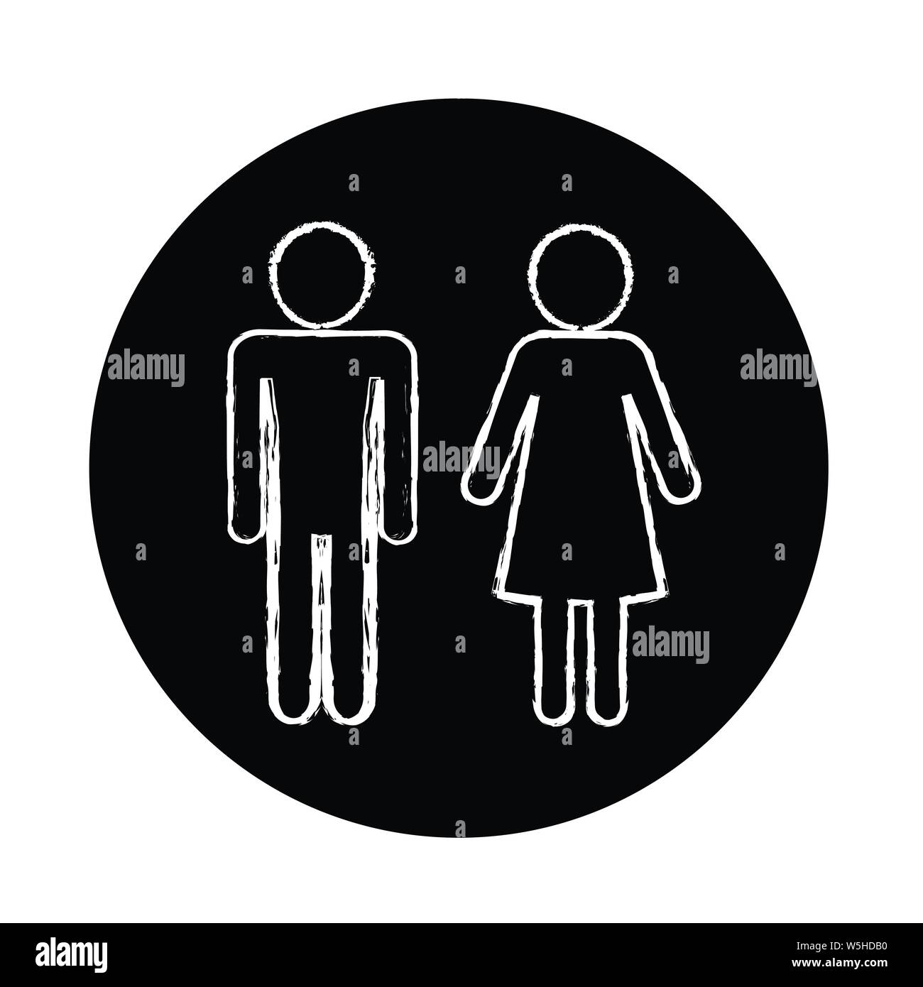 man and lady People icon Stock Vector Image & Art - Alamy
