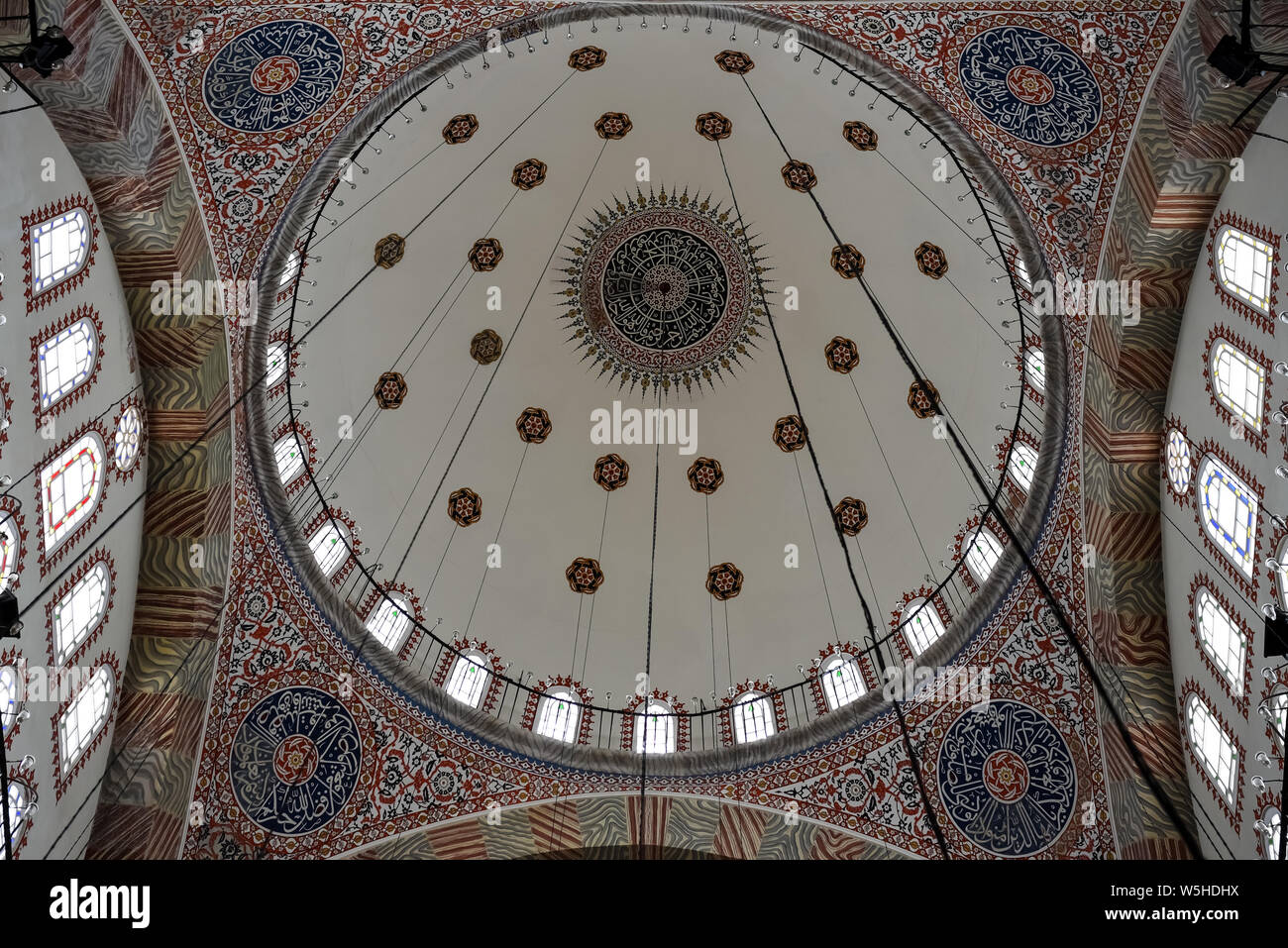 Interior view of Kilic Ali Pasha Mosque that is part of Ali Pasha ...