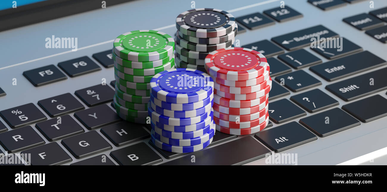 Computer play poker hi-res stock photography and images - Alamy