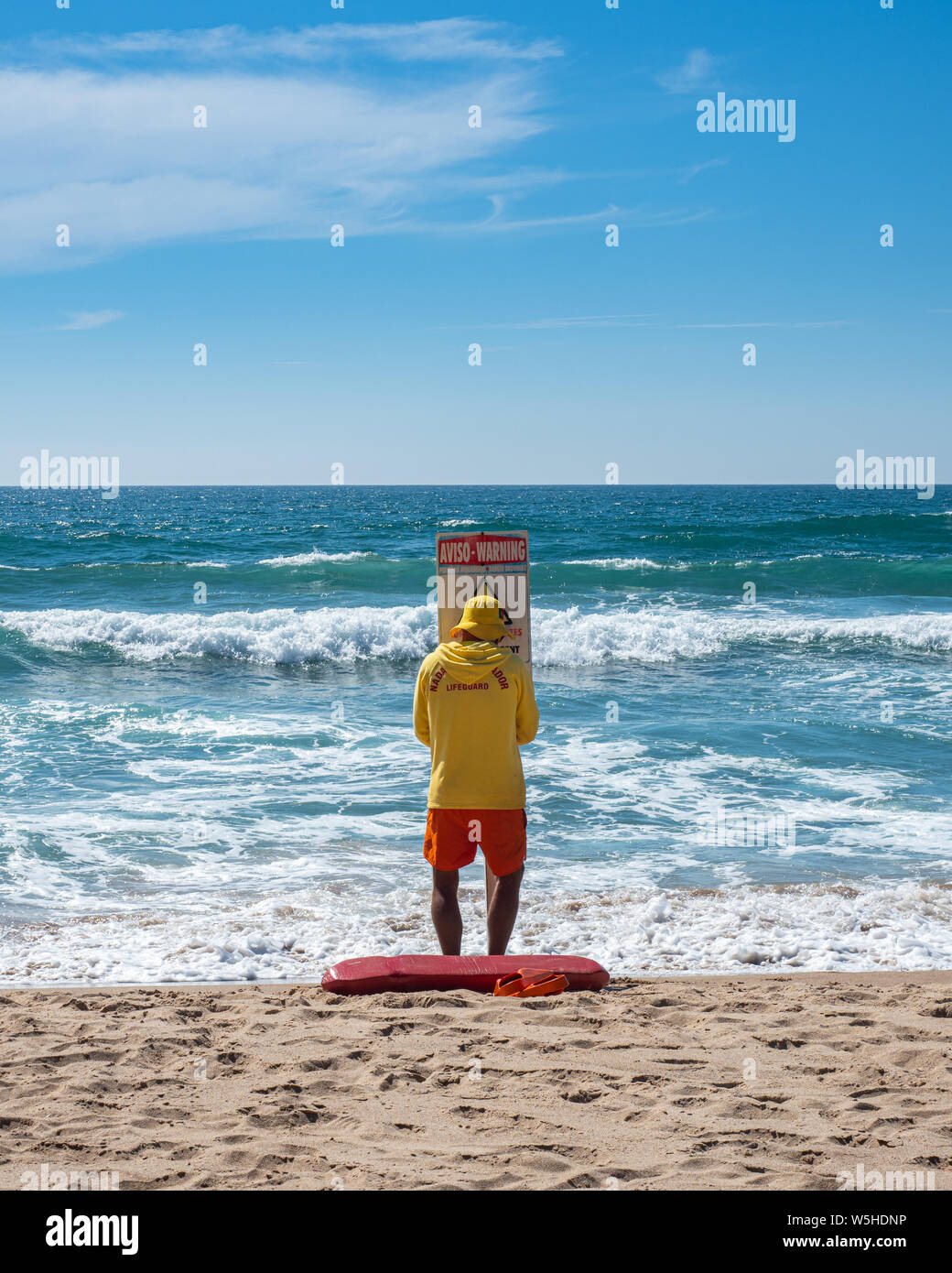 Lifeguard beach rescue equipment hi-res stock photography and images ...