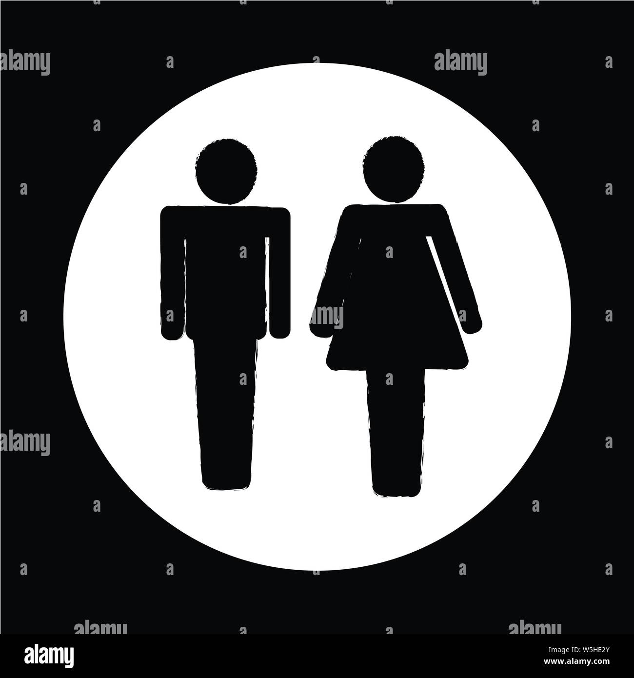 man and lady People icon Stock Vector Image & Art - Alamy