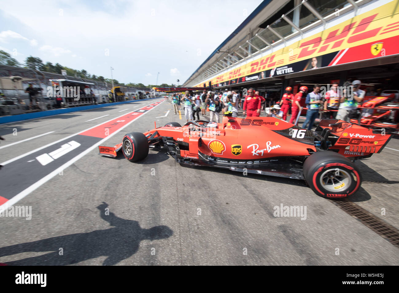 Hockenheim, Deutschland. 26th July, 2019. Charles LECLERC (MON ...