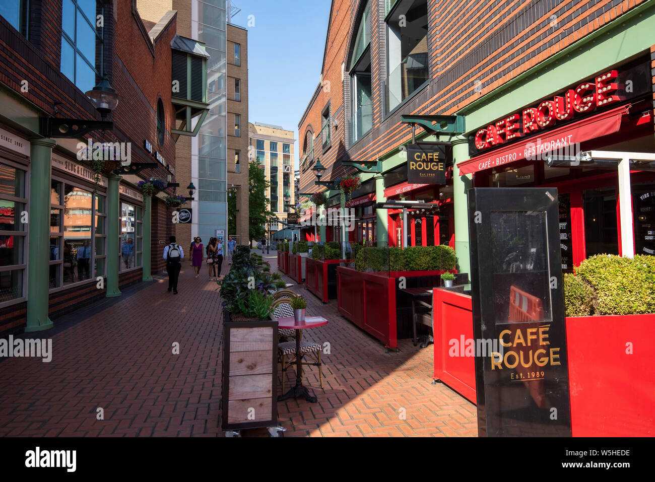 The cafe rouge restaurant brindley place hi-res stock photography and ...