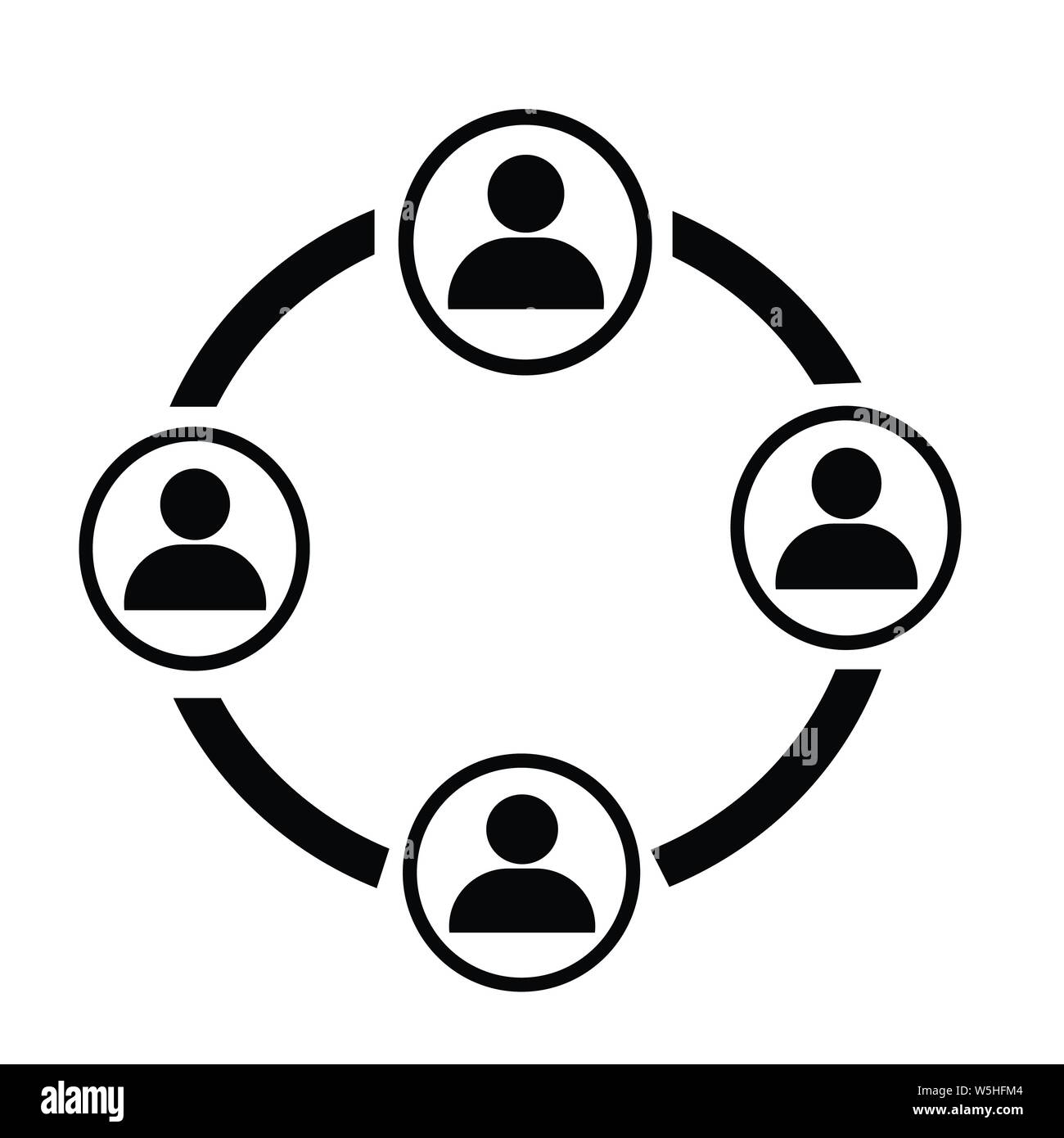 people network icon Stock Vector Image & Art - Alamy