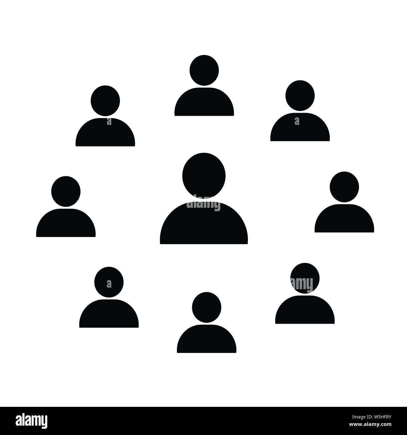 people network icon Stock Vector Image & Art - Alamy
