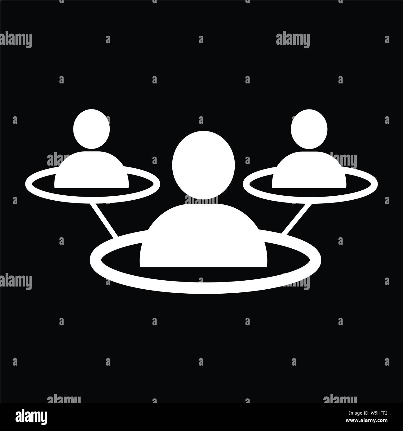 people network icon Stock Vector Image & Art - Alamy