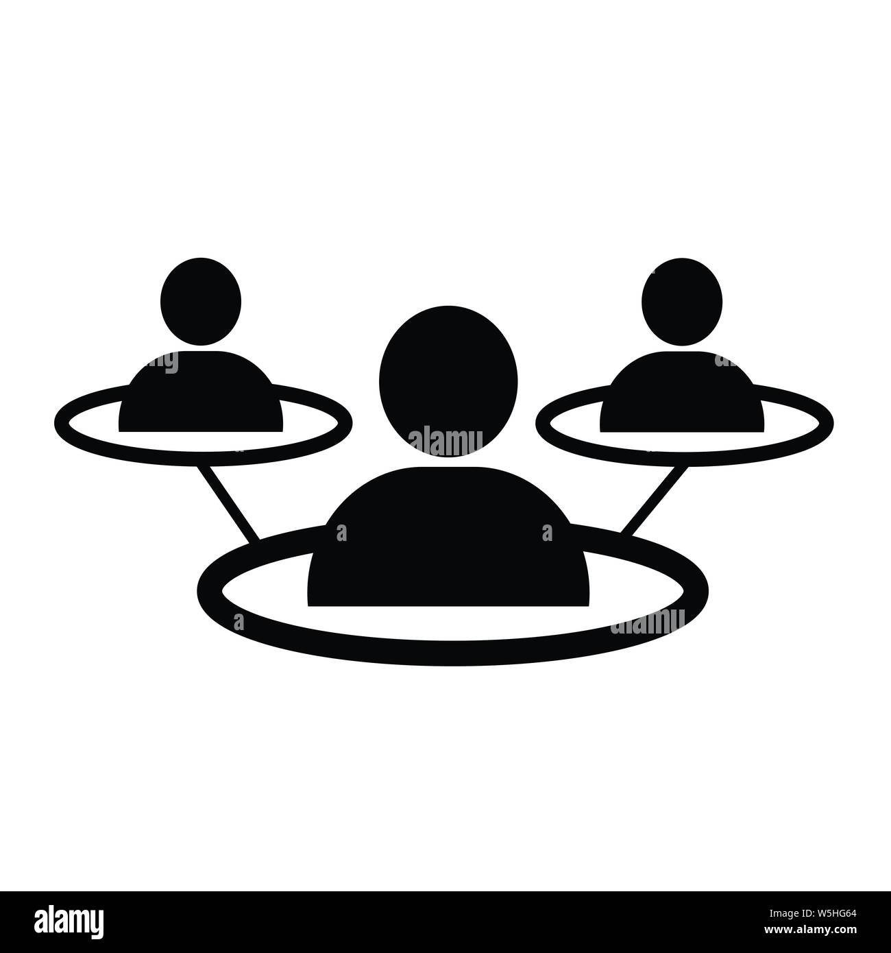 people network icon Stock Vector Image & Art - Alamy