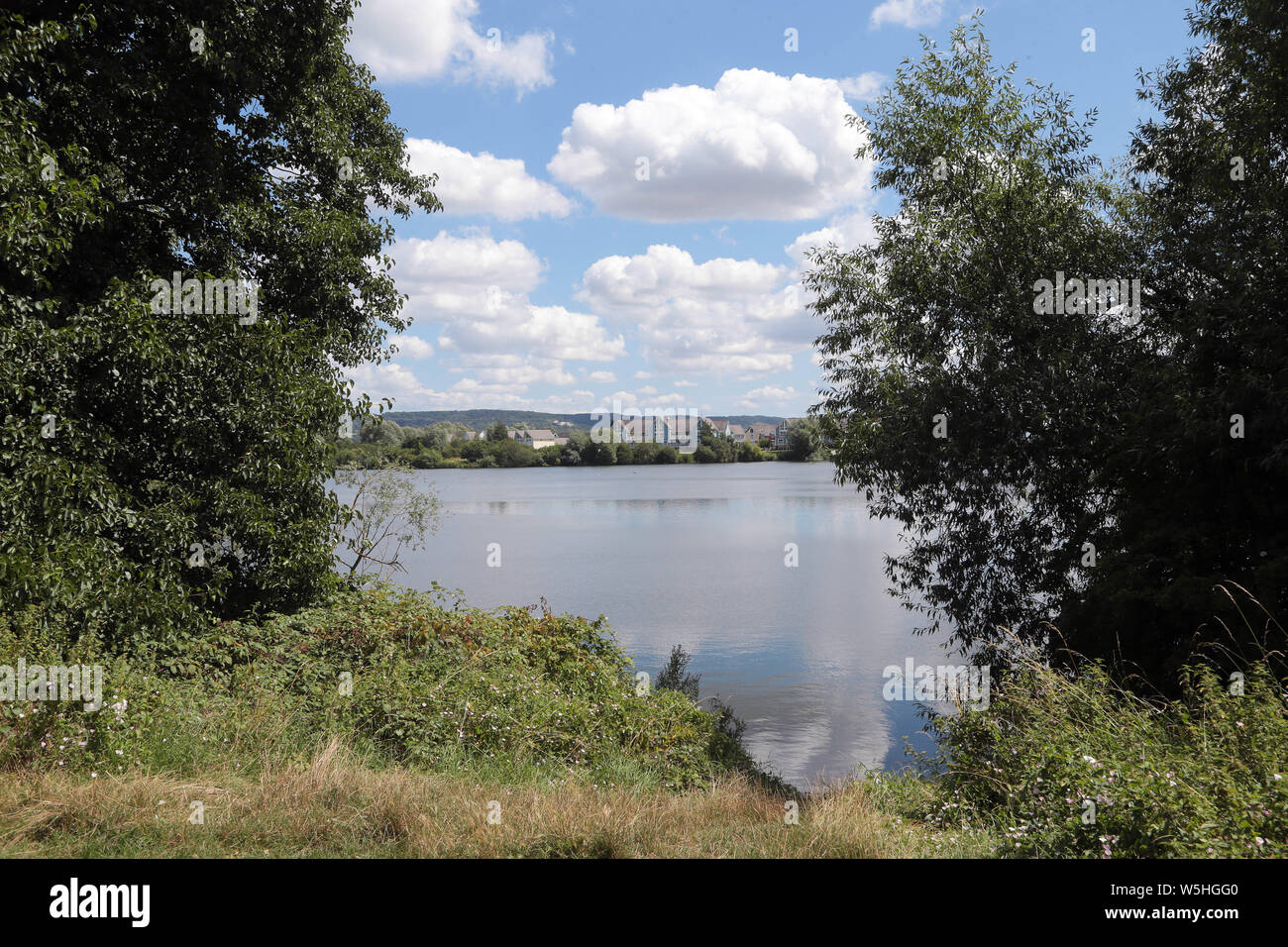 Leybourne Lakes Country Park Larkfield Kent Stock Photo - Alamy