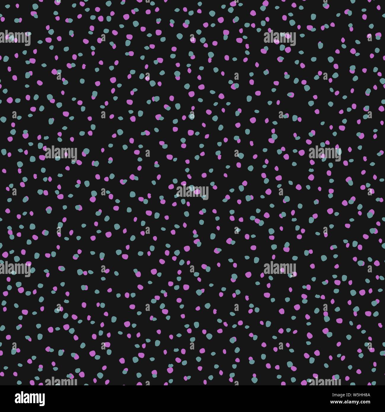 Dotted grunge texture. Seamless pattern. Vector illustration Stock ...