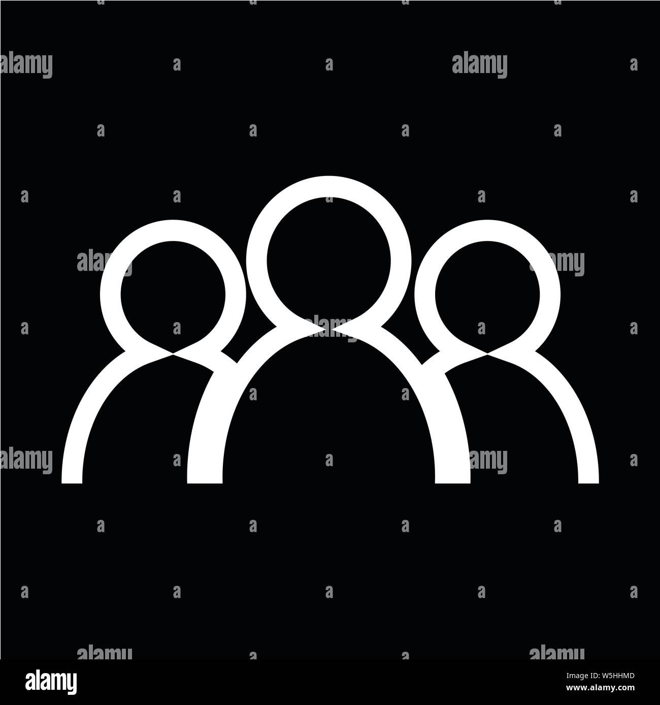 group people icon Stock Vector Image & Art - Alamy