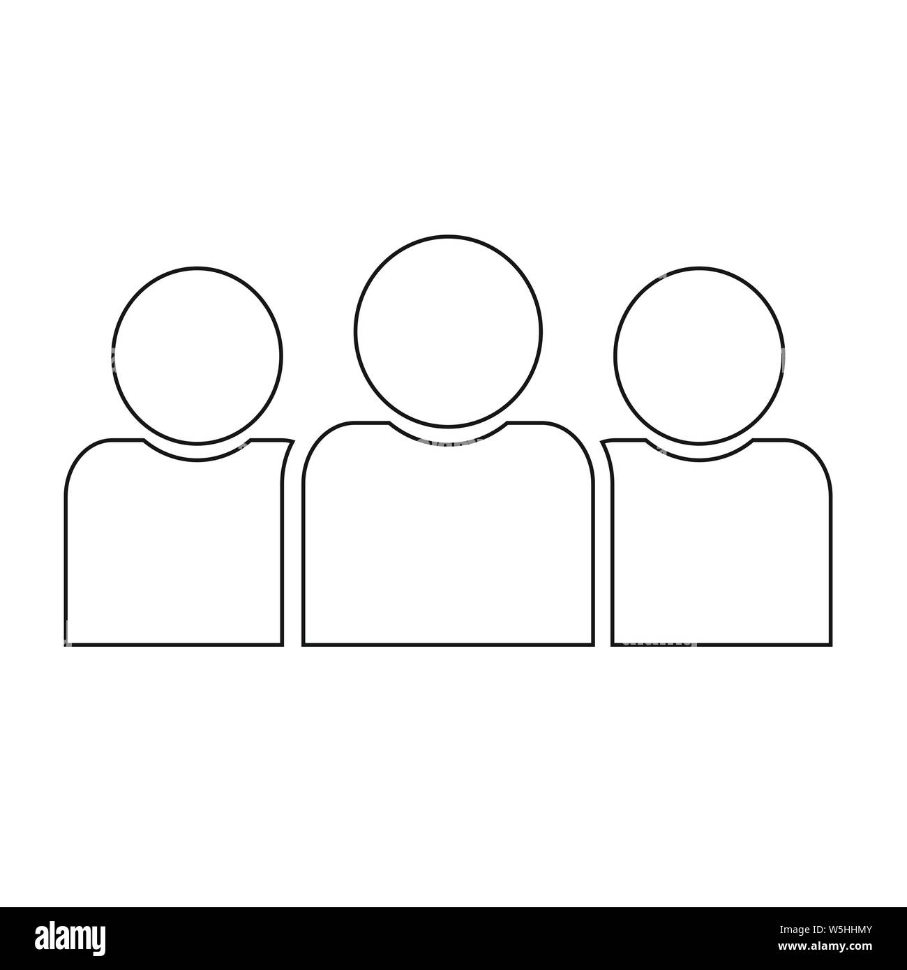 group people icon Stock Vector Image & Art - Alamy