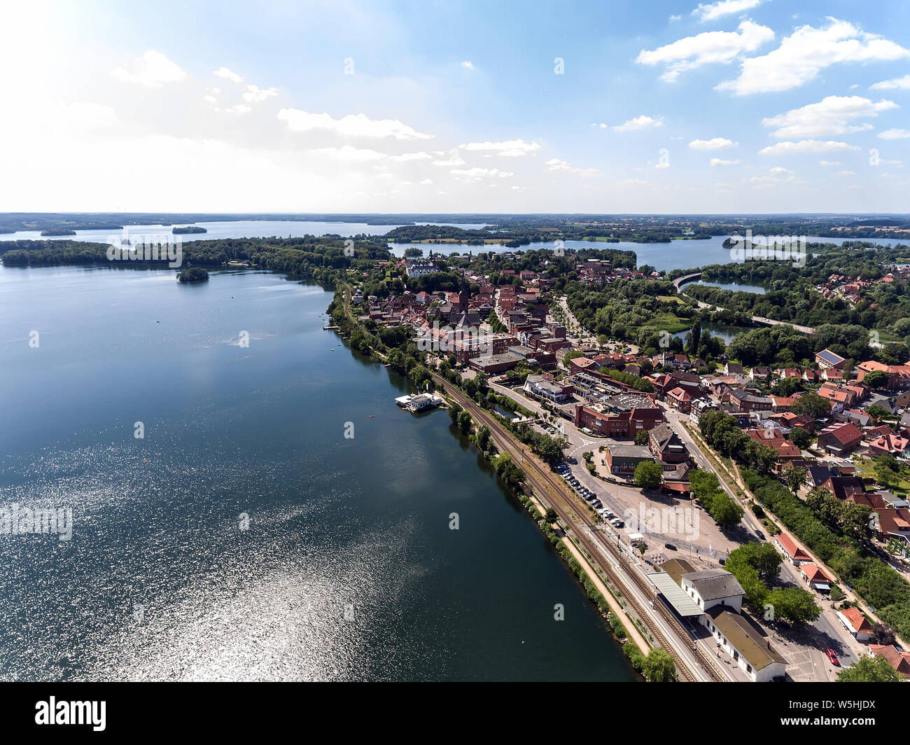 Ploen Germany Aerial View Castle High Resolution Stock Photography and ...