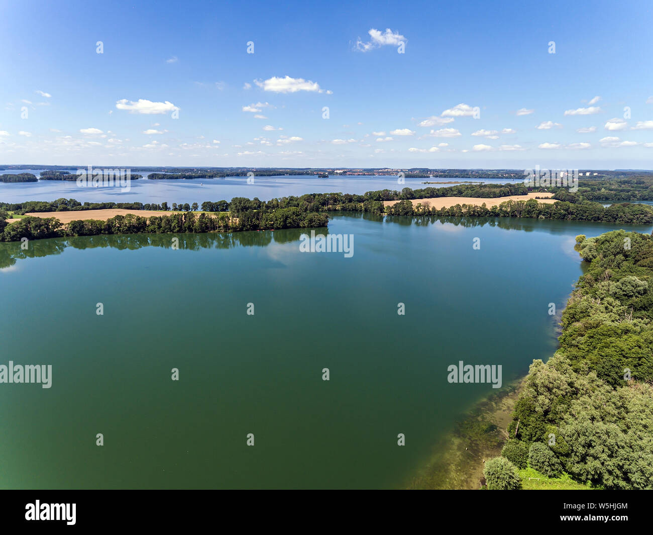Ploen germany aerial view castle hi-res stock photography and images ...