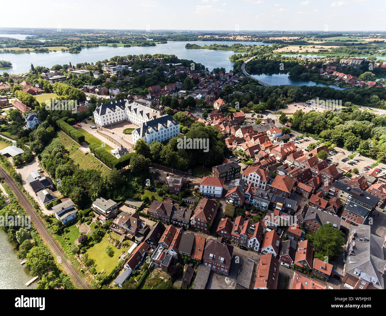 Ploen Germany Aerial View Castle High Resolution Stock Photography and Images - Alamy