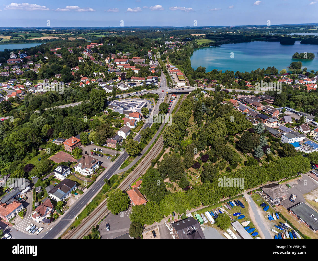 Ploen Germany Aerial View Castle High Resolution Stock Photography and ...