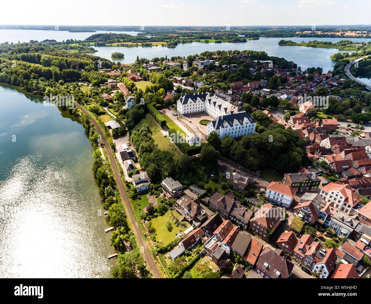 Ploen Germany Aerial View Castle High Resolution Stock Photography and ...