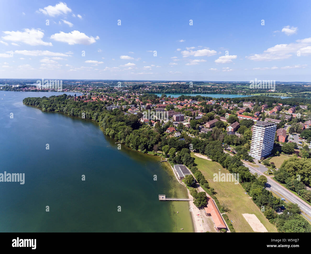 Ploen Germany Aerial View Castle High Resolution Stock Photography and ...