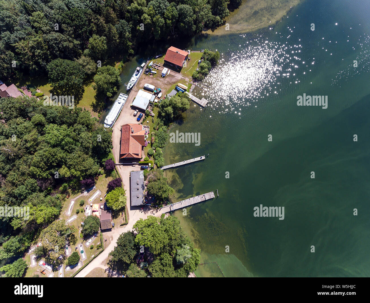Ploen Germany Aerial View Castle High Resolution Stock Photography and ...